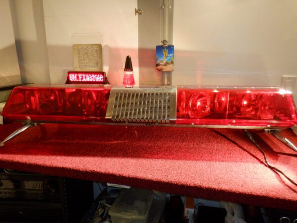 CODE3 PUBLIC SAFETY EQUIPMENT 50 INCH 12-VOLT MODEL XL RED LIGHT BAR ...