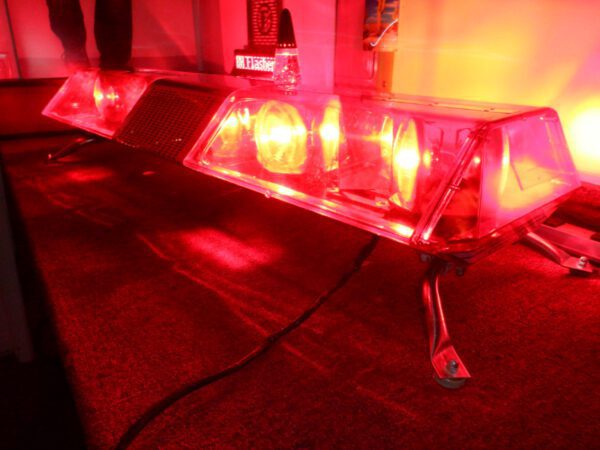 CODE3 PUBLIC SAFETY EQUIPMENT 50 INCH 12-VOLT MODEL XL RED LIGHT BAR ...