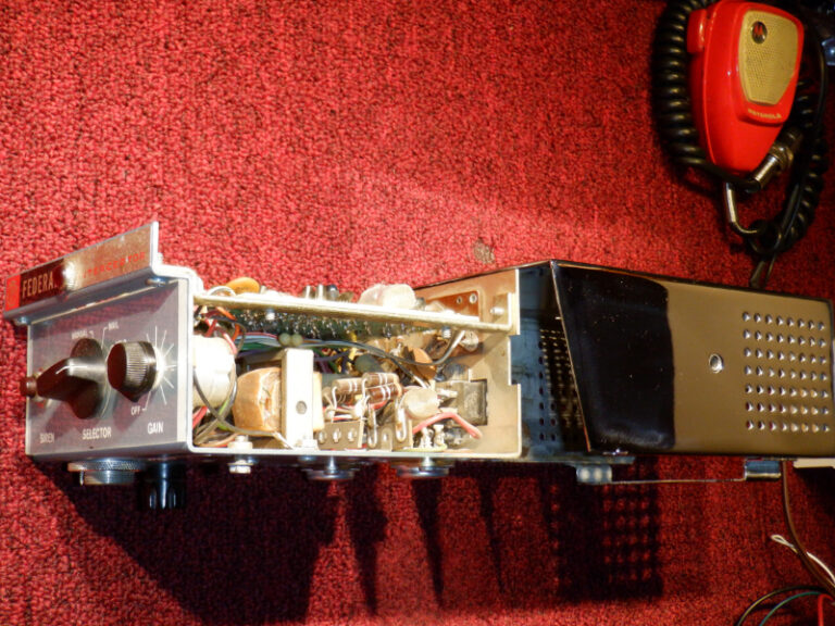 FEDERAL SIGNAL PA20 ELECTRONIC SIREN • SERIAL NUMBER: 2E14918 – BH ...