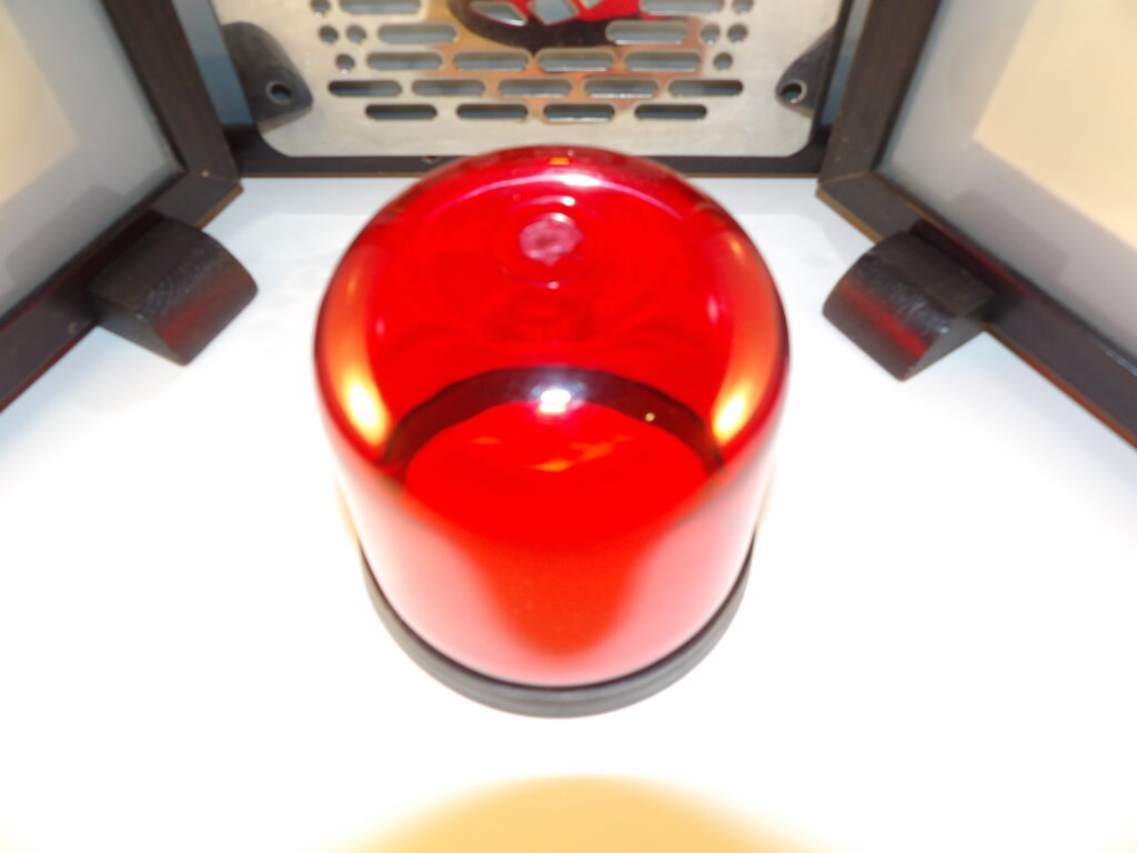 NEW ROTA-BEAM RED DOME WITH GASKET *BRAND NEW* – BH Flasher Sales ...